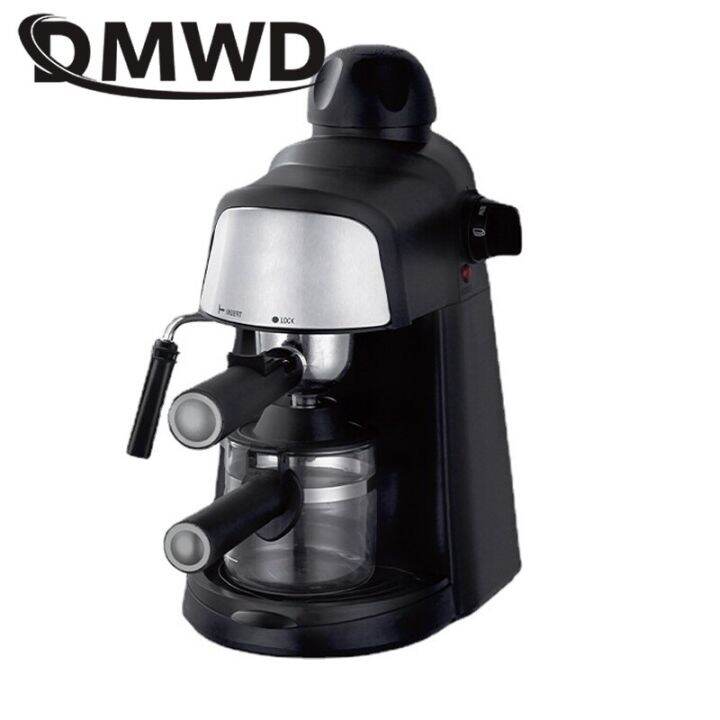 MINI Espresso Coffee Maker 5Bar Italian Pump Pressure Steam Milk ...