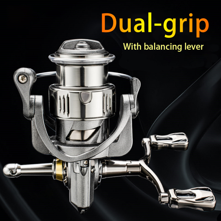 Silver Wing Fishing Reel 2500-3000 Series Spinning Reel 8KG Max. Drag 5 ...