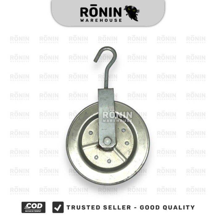 ATS katrol kerekan sumur timba air besi cat | Lazada Indonesia