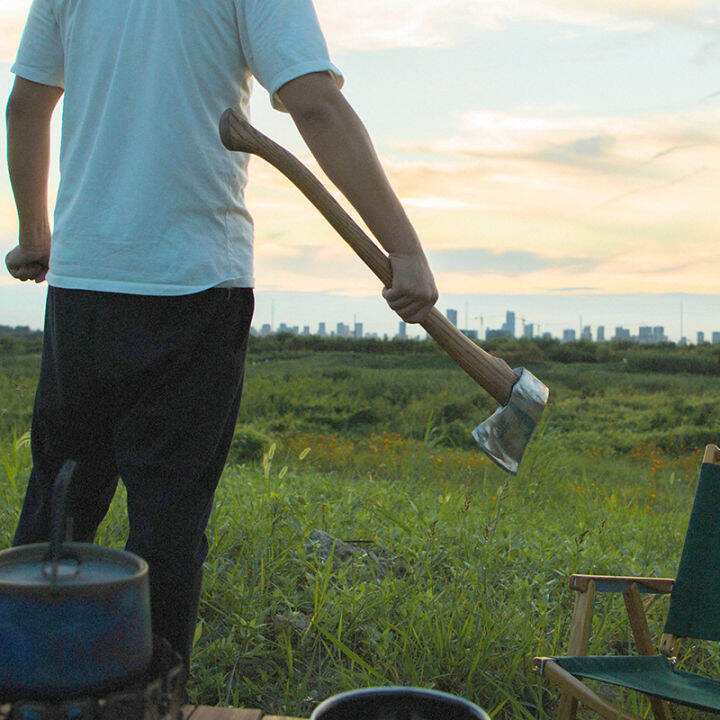 Reforged American logging axe mountain axe manual camping axe outdoor ...