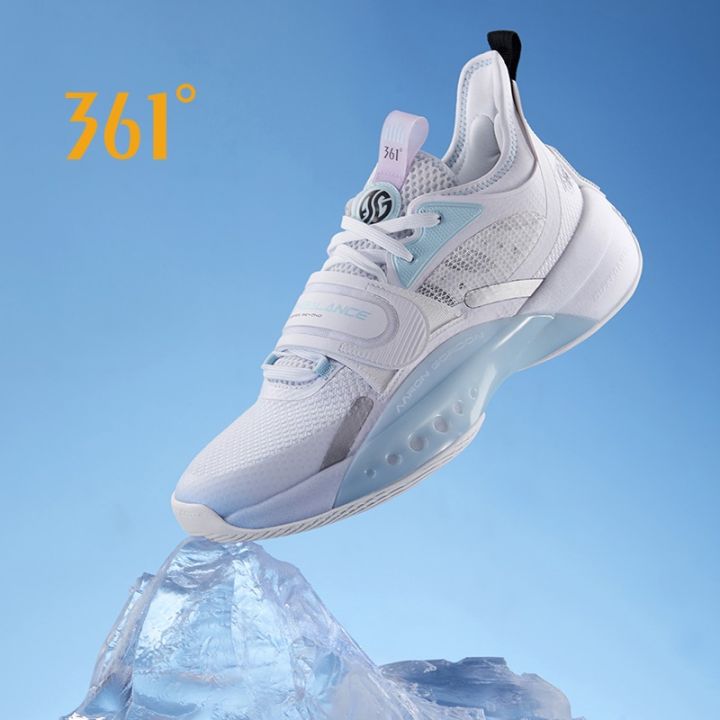 361 Degrees Zen 4 Men‘s Professional Basketball Shoes Ultra High Elasticity Mesh Breathable ...