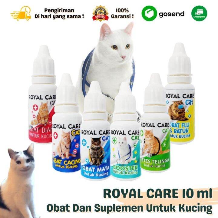 Obat Dan Vitamin Untuk Kucing ROYAL CARE 10 ML Semua Jenis Kucing ...