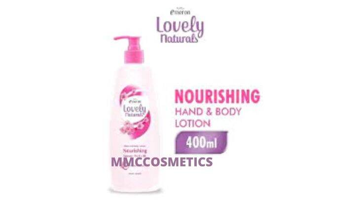 EMERON LOVELY NATURALS HAND BODY LOTION NOURISHING 400ML | Lazada Indonesia