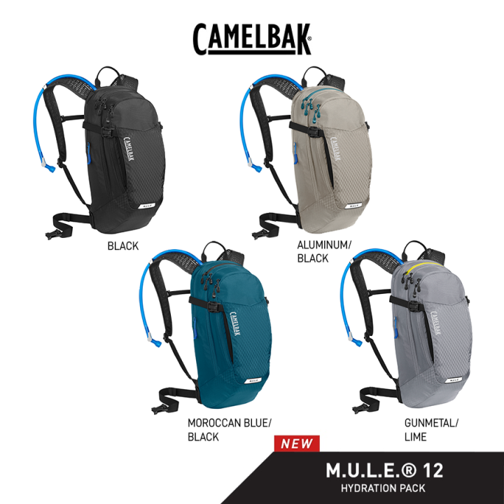 CamelBak M.U.L.E. 12 Mountain Biking Hydration Pack with 3L Crux ...