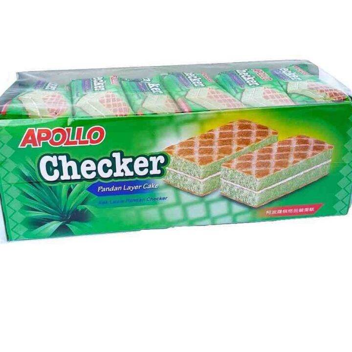 APOLLO CHECKER PANDAN LAYER CAKE 24'S | Lazada