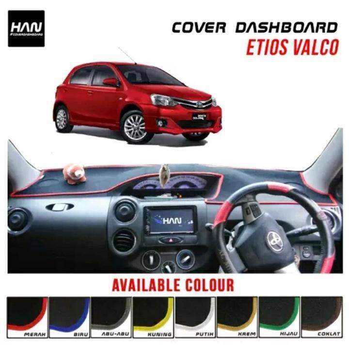 Cover Dashboard Pelindung Dashboard Penutup Dashboard Toyota ETIOS VALCO - Exclusive (Kuat ...