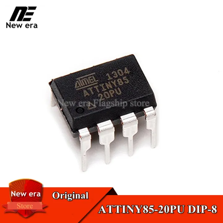 1Pcs Original ATTINY85-20PU DIP-8 ATTINY85 DIP8ไมโครคอนโทรลเลอร์ชิป IC ใหม่ | Lazada.co.th