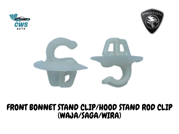 ORIGINAL PROTON GENUINE FRONT BONNET STAND CLIP/ HOOD STAND ROD CLIP ...