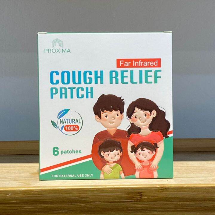 Proxima Cough Relief Patch Far Infrared (6 Patches) | Lazada