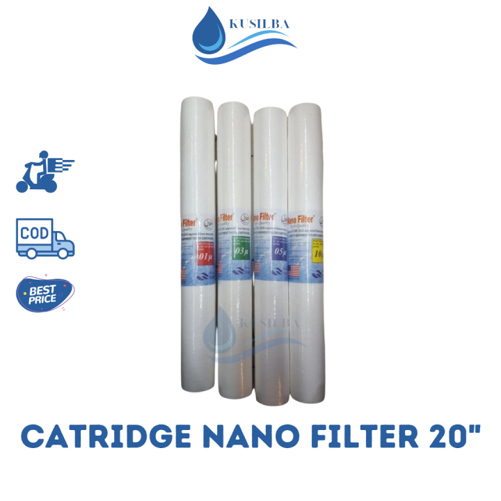 Catridge Nano Filter 20 Inch / Spoon / Sedimen Filter Air Nano 20 ...