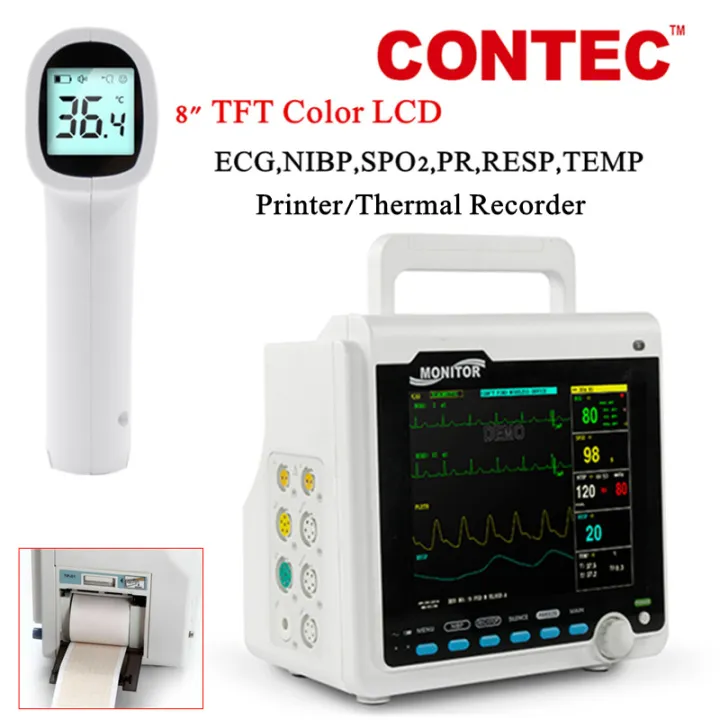 Thermal Printer Patient Monitor ICU Vital Signs Multi-parameter 8 ...