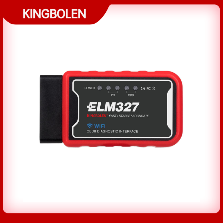 KINGBOLEN ELM327 OBD2 V1.5 ELM327 รถ WIFI OBD 2 OBDII Scanner เครื่องมือสแกน Foseal สแกนเนอร์อะ ...