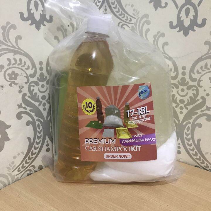 DIY Premium Car Motorcycle Shampoo Kit 17 liters yield | Lazada PH
