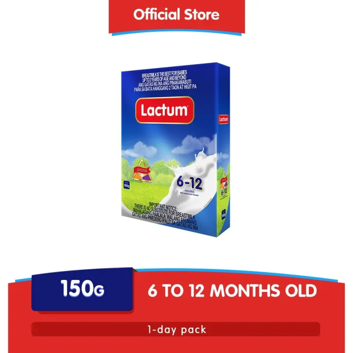 Lactum for 6-12 Months Old 150g Milk Supplement Powder | Lazada PH
