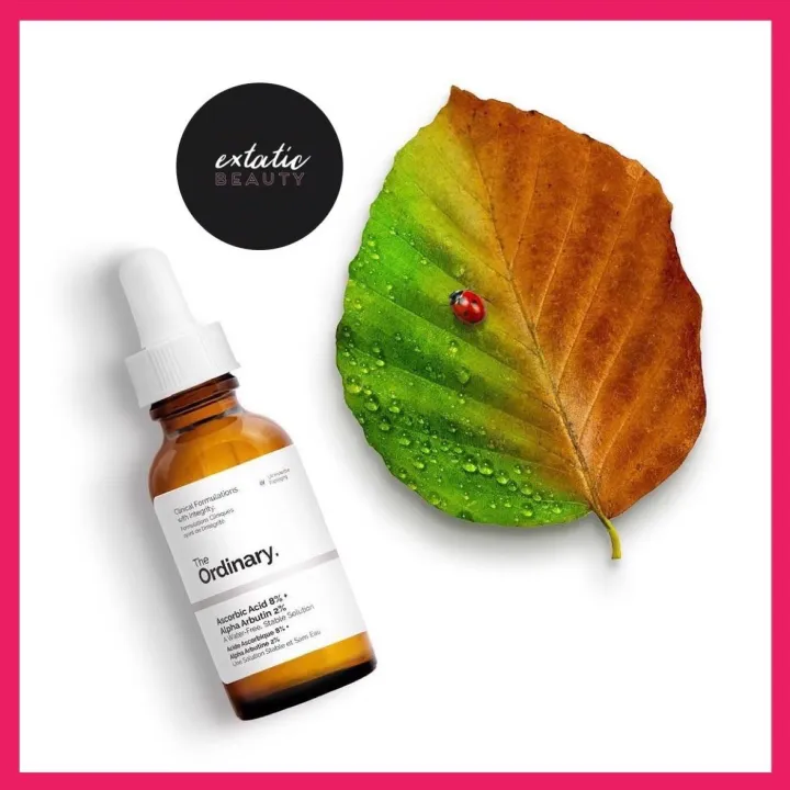 Extatic Beauty THE ORDINARY Ascorbic Acid + Alpha Arbutin 2% - 30ml ...