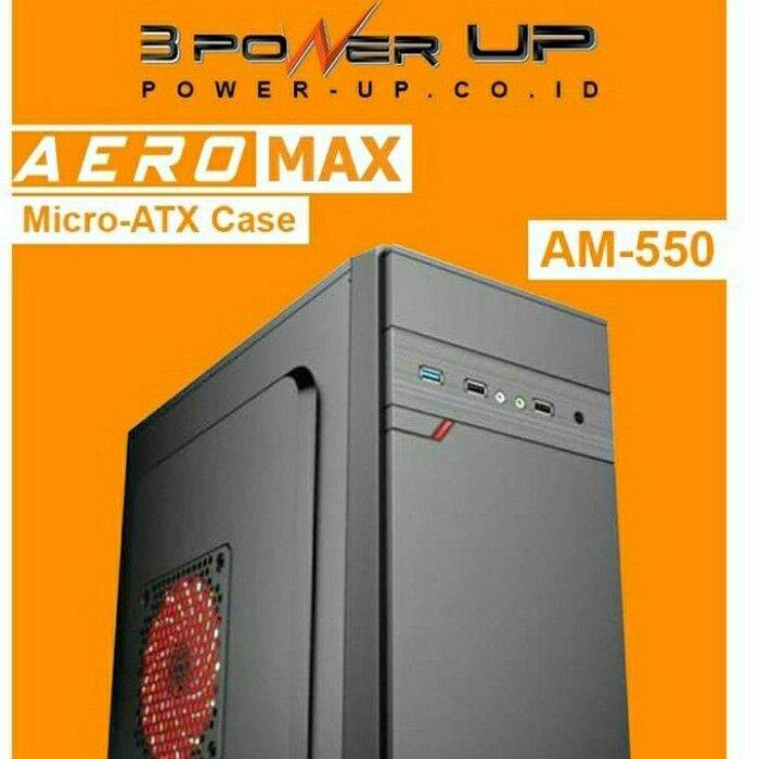 Casing PC Powerup Aeromax with PSU 500watt | Lazada Indonesia