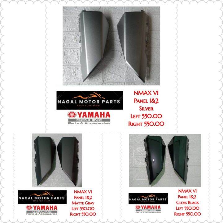 PANEL 1&2 FOR NMAX V1 YAMAHA GENUINE PARTS | Lazada PH