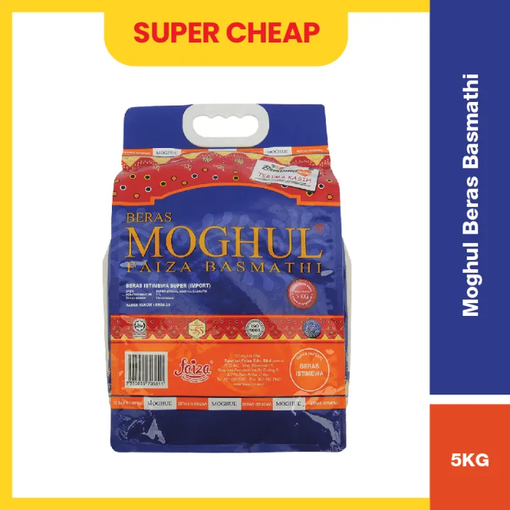 Moghul Beras 5kg Faiza Basmathi Lazada