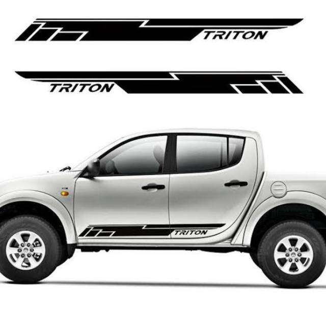 Stiker mobil triton sticker mobil triton ranger hilux navara dmax ...