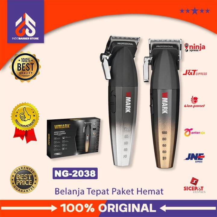 Clipper Wmark NG 2038 Alat Cukur Elektik Pangkas Rambut Barbershop 7000 ...