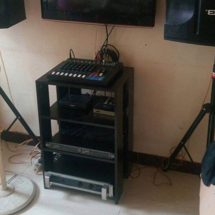 Power amplifier cabinet rack audio cabinet equipment special wood KTV ...