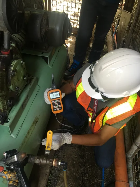 Pressure Vessel Non-Destructive Test (NDT) - Ultrasonic Thickness ...