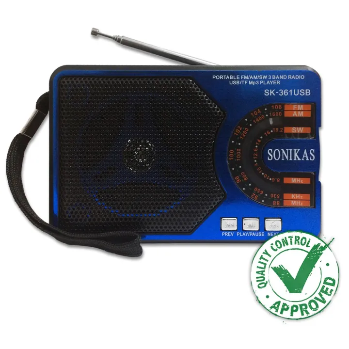 SK-361 AM/FM/SW Transistor Radio | Lazada PH