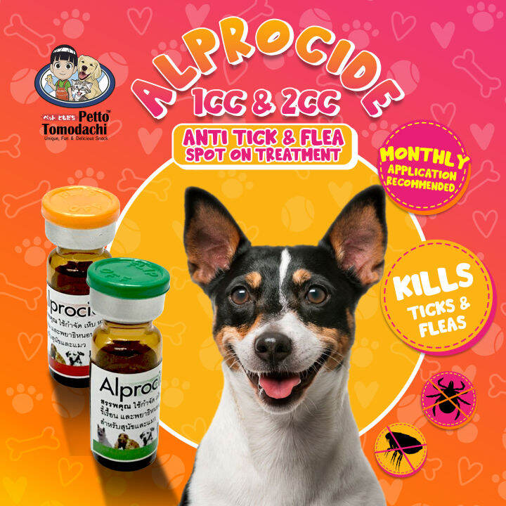 Alprocide Anti Garapata and Anti Kuto Spot on Treatment Dogs Cat ...