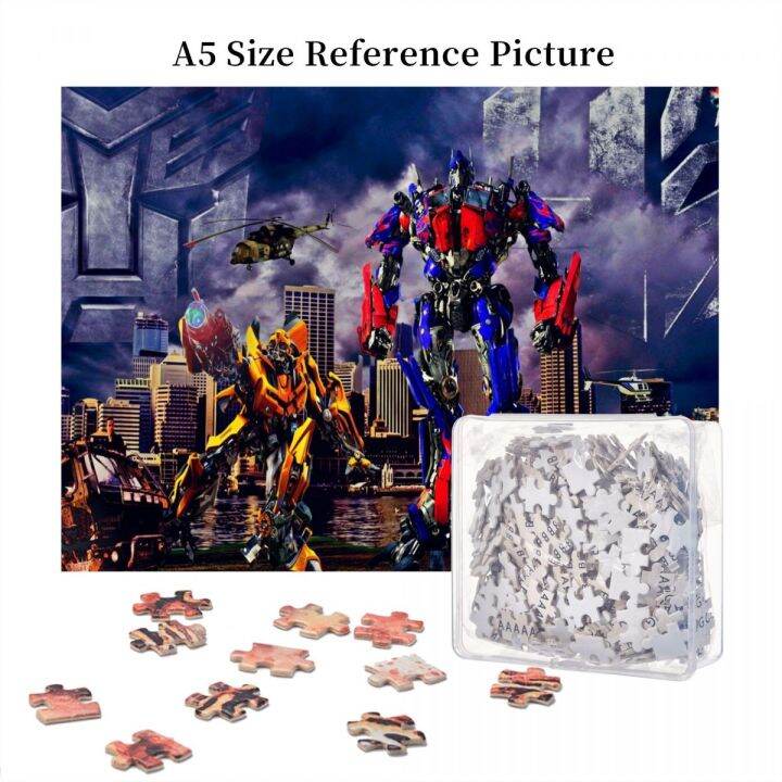 Transformers Optimus Prime Bumblebee Wooden Jigsaw Puzzle 500 Pieces ...