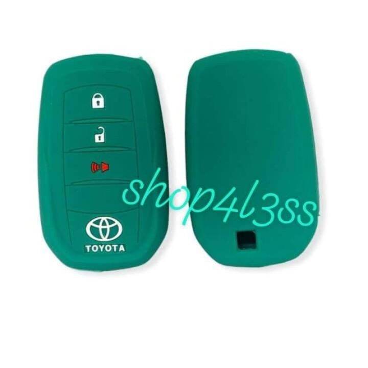 ¤⊙ Toyota Hilux Conquest Fortuner 3/4 buttons Silicone Car Keyless ...