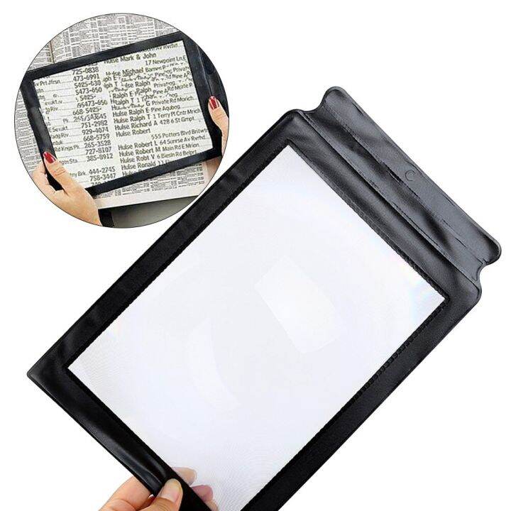 3X A4 Fresnel Lens Flexible PVC Home Small Prints Multifunctional Large ...