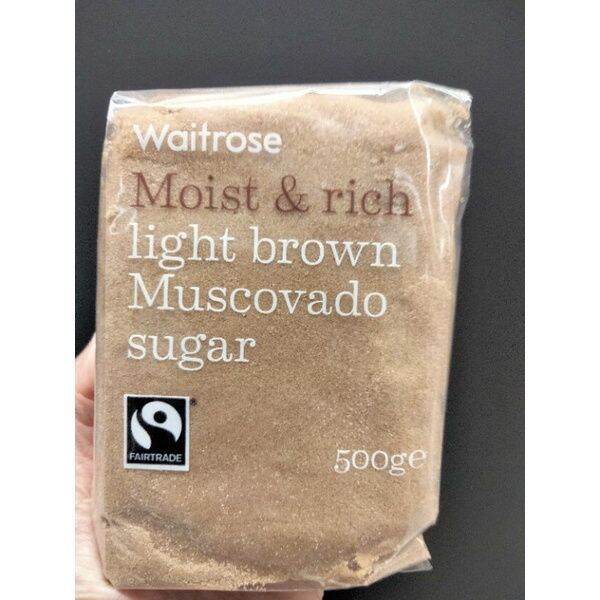 🔹Product for U 🎯 Waitrose Light Brown Muscovado Sugar น้ำตาลทรายแดง ...