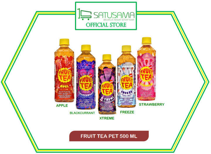 Sosro Fruit Tea 500 ml 1 dus isi 24 pcs | Lazada Indonesia