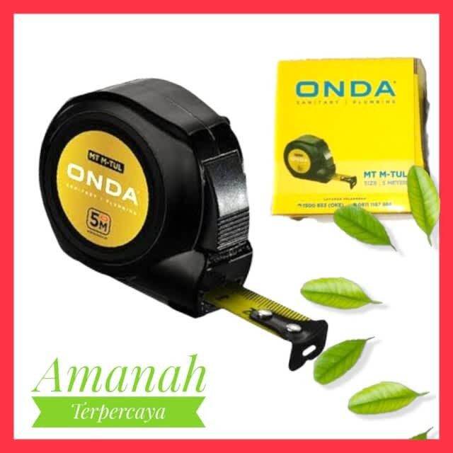 METERAN 5M OTOMATIS ONDA MT M-TUL / METERAN ONDA 5 METER | Lazada Indonesia