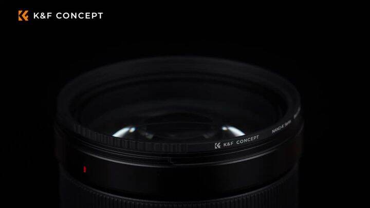 K & F Concept 49-82มม. Black Mist Diffusion Filter 1 12พร้อมเคลือบหลาย ...