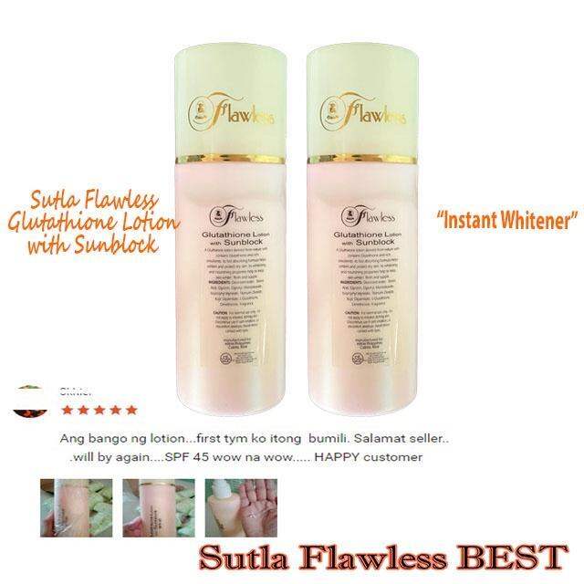 2pcs Sutla Flawless Glutathione Lotion 200ml | Lazada PH