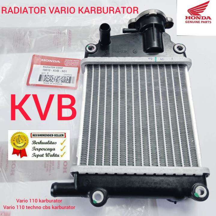 radiator vario 110 karburator/radiator set vario 110 techno cbs ...