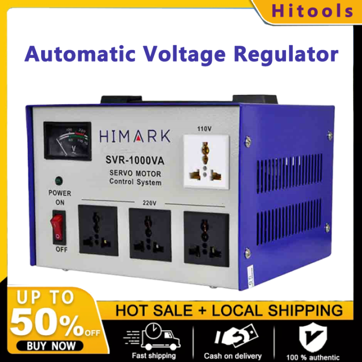 1000W 1500W AVR Automatic Voltage Regulator 1000VA Servo Motor Type ...
