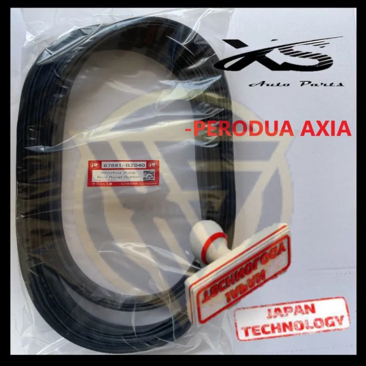 PERODUA AXIA REAR BONNET TRUNK LID BOOT TAIL GATE RUBBER | Lazada