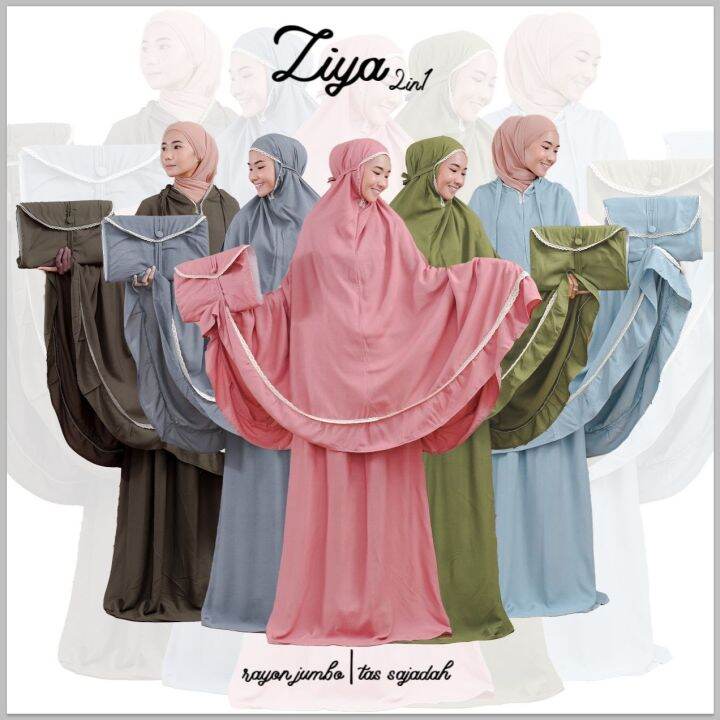 Jakarta Premium Mukna Set for Muslim Women with mini sajjada | Lazada PH