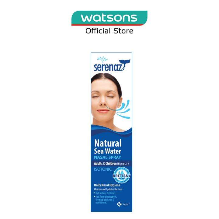 XEPA SOUL Natural Sea Water Nasal Spray (Suitable For Adults & Children ...
