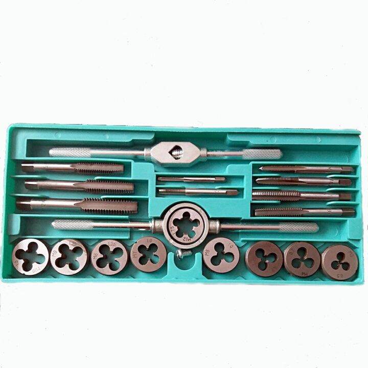 【cw】 Alloy Taps and Dies Set M3 M12 Screw Thread amp; Wrench Die Manual Metric Tapping | Lazada ...