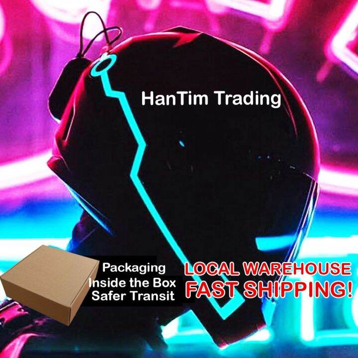 Helmet Light LED Light for Safe Night Ride, LED Strip Light Helmet ...