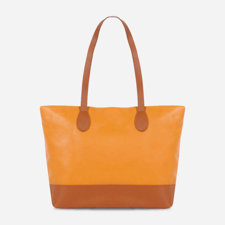 Parisian Ladies' Zaneta Tote Bag in Mustard | Lazada PH