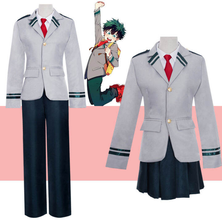 My Hero Academia cosplay school uniform Midoriya Izuku Todoroki Reihi ...