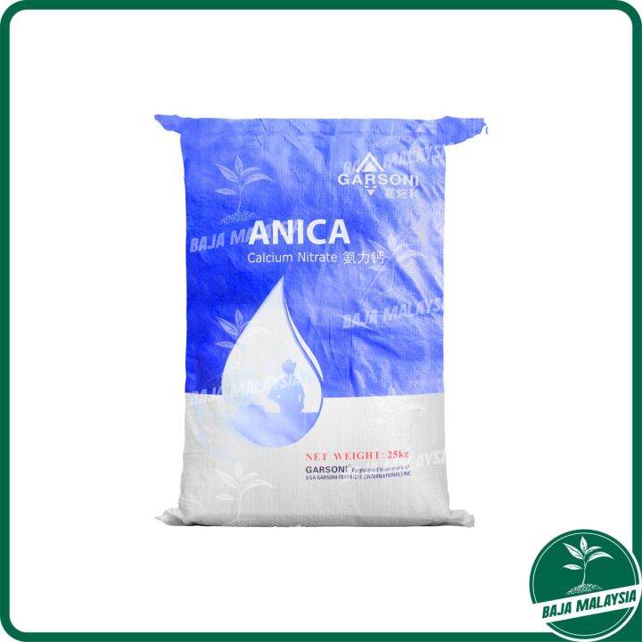 GARSONI Anica Calcium Nitrate 25KG Water Soluble Chloride-Free ...