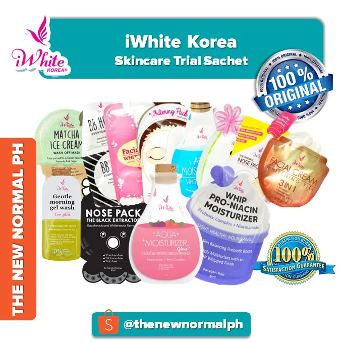 iWhite Korea Skincare Trial Sachets | Lazada PH