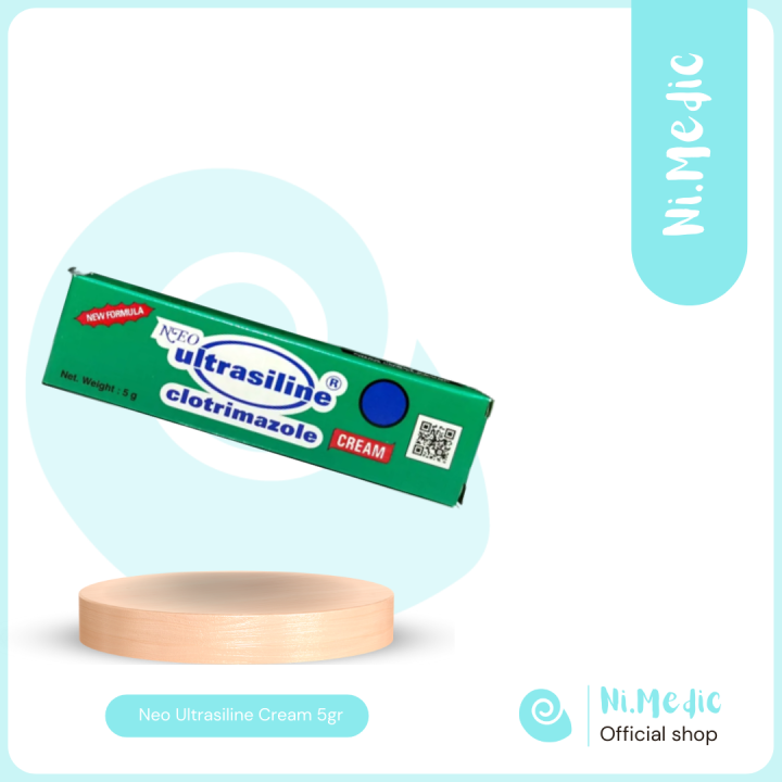NEO ULTRASILINE CREAM 5 GR | Nimedic | Obat Penghilang Jamur Kulit ...