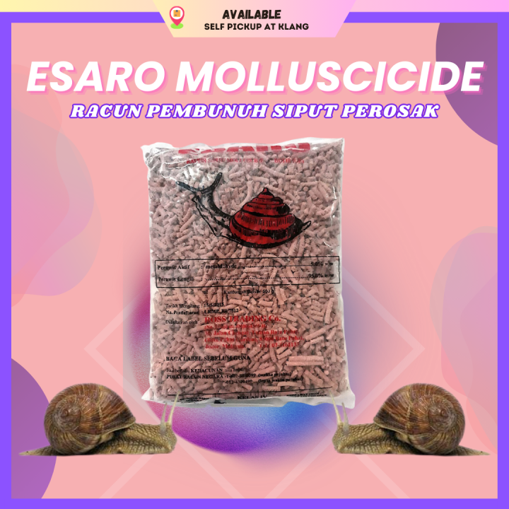 ESARO Racun Siput/ Snail Killer/ Chemical Poison Killer Molluscicide ...