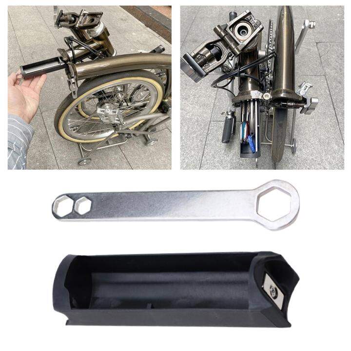 WDAir Hidden Tool Box Folding Bike Part Accessories Small with Wrench ...